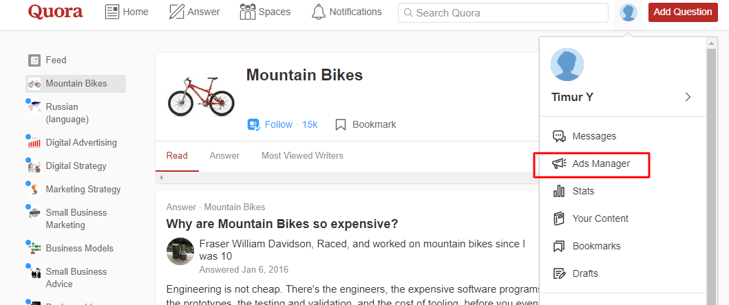 Quora Ads Guide To Promoting Your Business Wisely