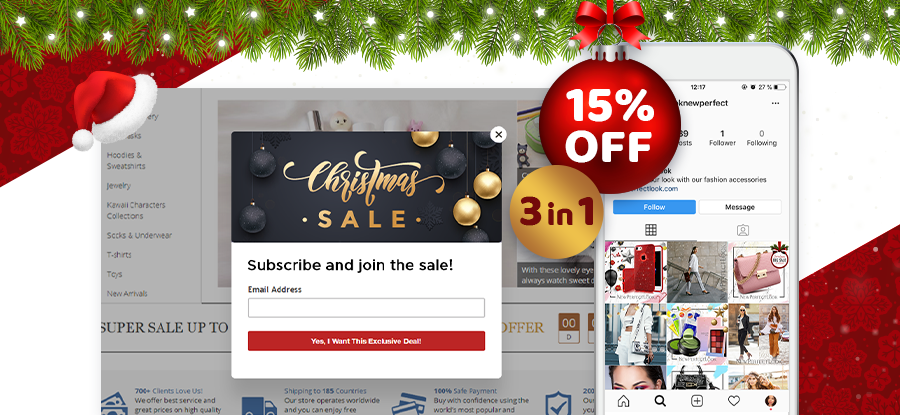 Get An All-In-One Ads Set For A Promo Holiday Campaign That Sells ...