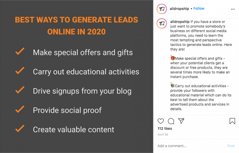 How To Promote Business On Instagram Using 7 Free Strategies