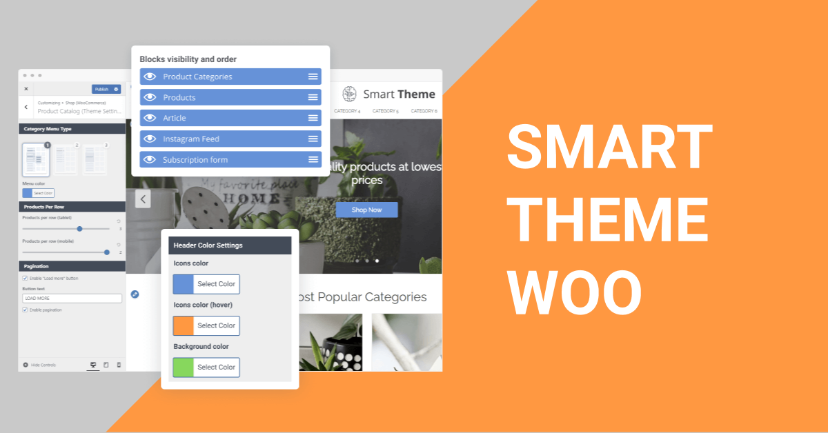 A New Highly Customizable WooCommerce Theme: Smart Theme Woo!