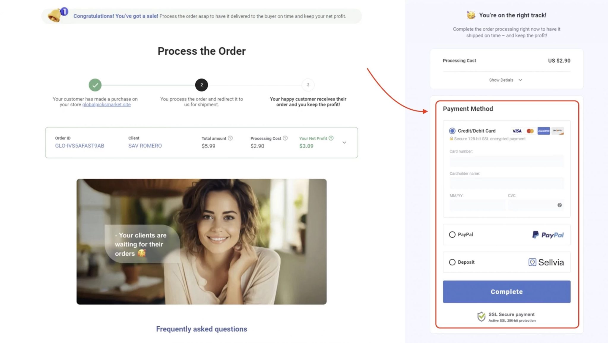 Guide To Order Processing: How To Process My First Order?